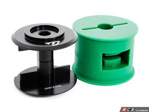 Unitronic - UH014-DRA - Unitronic Green Dogbone Mount Cap & Bushing EVO Kit