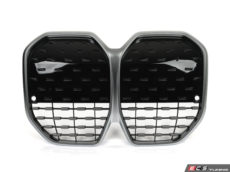 Genuine BMW - 51139850173 - FRONT ORNAMENTAL GRILLE GRAY (51-13-9-850-173)