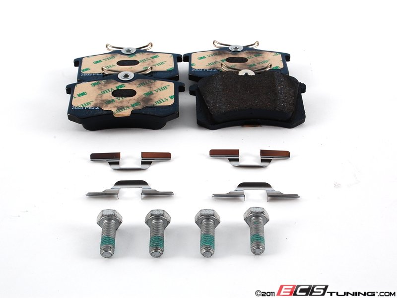 Genuine Volkswagen Audi - 1H0698451H - Brake Pad Set - Rear - (NO ...