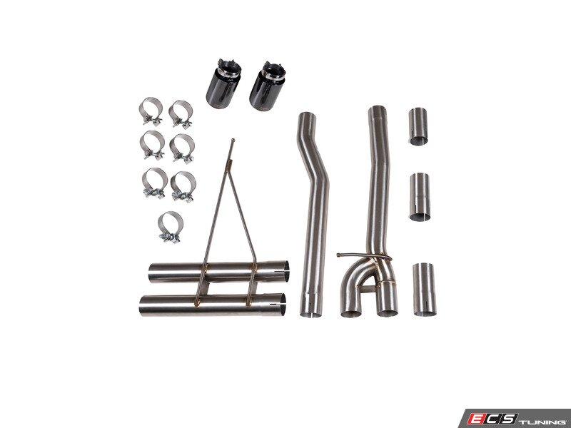 ECS - 054057LA - F55/F56 Cooper S Race-Inspired Cat-Back Exhaust