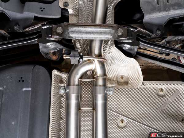 ECS - 054057LA - F55/F56 Cooper S Race-Inspired Cat-Back Exhaust