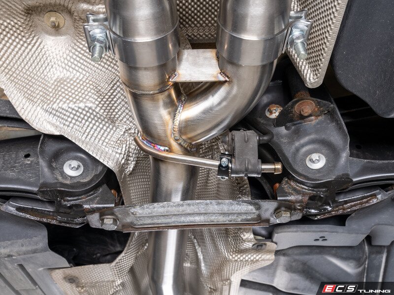 ECS - 054057LA - F55/F56 Cooper S Race-Inspired Cat-Back Exhaust