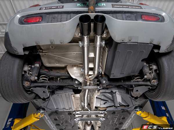 ECS - 054057LA - F55/F56 Cooper S Race-Inspired Cat-Back Exhaust