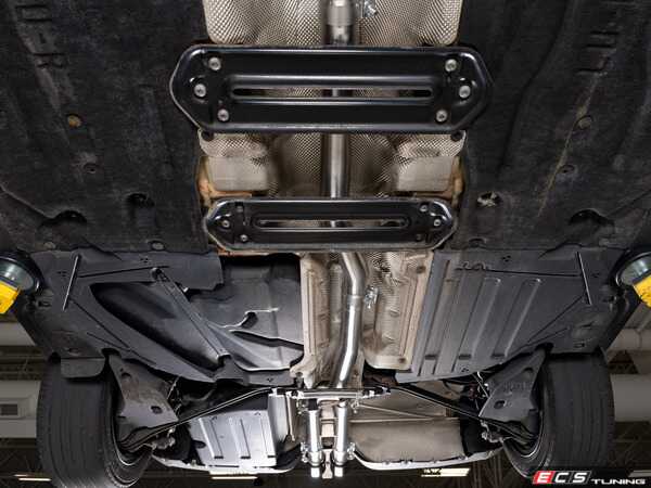 ECS - 054057LA - F55/F56 Cooper S Race-Inspired Cat-Back Exhaust