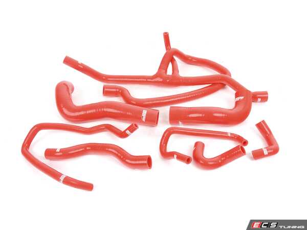 DO88 - do88kit175R - DO88 Coolant Hoses - Red - 320/325 E36