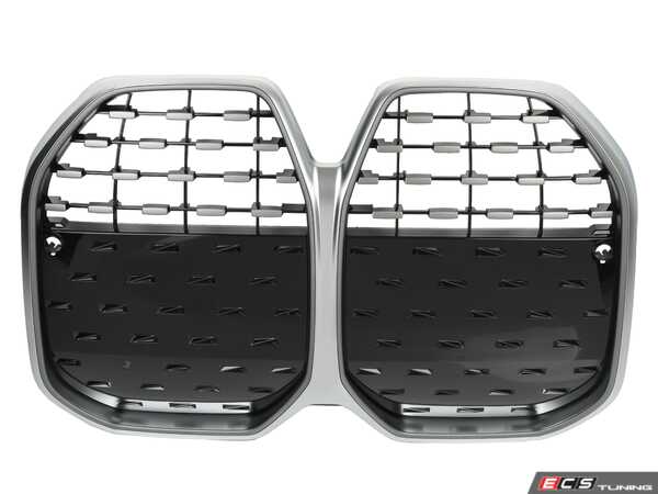 Genuine BMW - 51139850173 - FRONT ORNAMENTAL GRILLE GRAY (51-13-9-850-173)