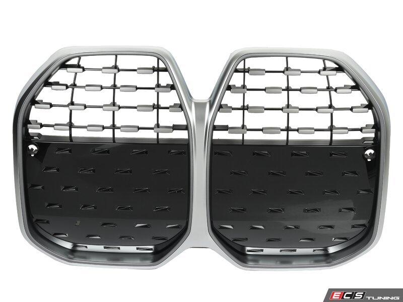 Genuine BMW - 51139850173 - FRONT ORNAMENTAL GRILLE GRAY (51-13-9-850-173)