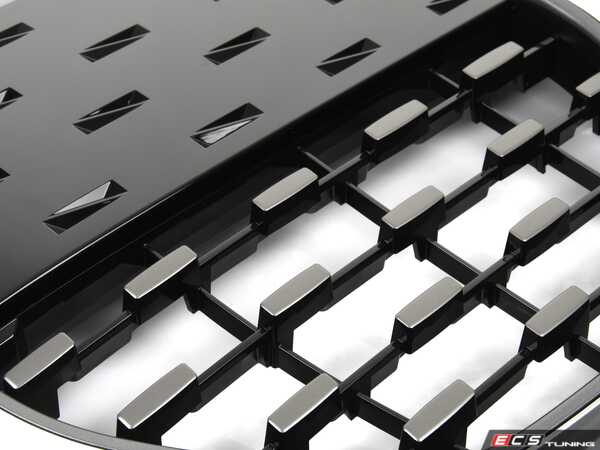 Genuine BMW - 51139850173 - FRONT ORNAMENTAL GRILLE GRAY (51-13-9-850-173)