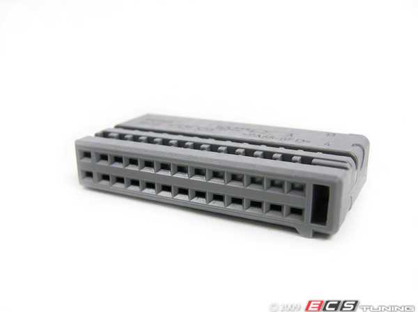 Genuine BMW - 12527521528 - Socket Housing (12-52-7-521-528)