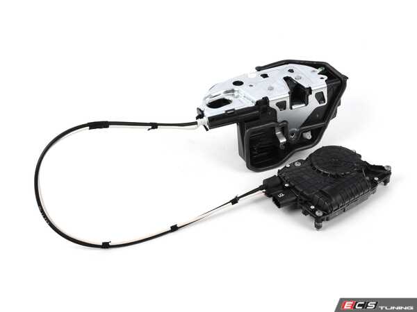Genuine BMW - 51215A36F25 - LOCK, COMPLETE, REAR LEFT (51-21-5-A36-F25)