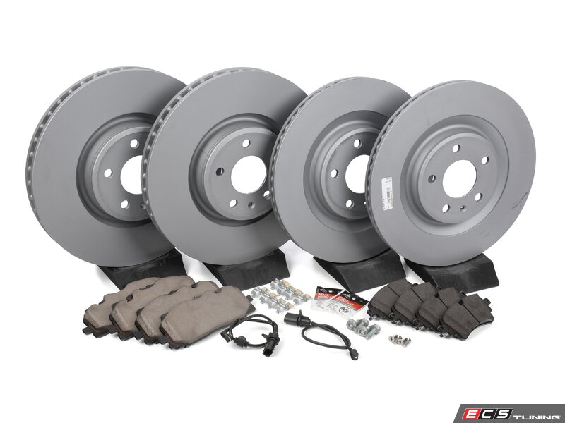 Assembled By ECS - 4M0615301ANAKT - Front & Rear Brake Service Kit
