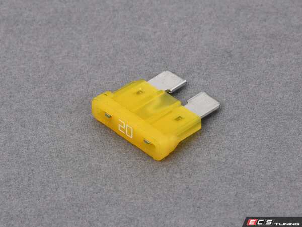 Genuine Volkswagen Audi - N01713113 - 20 Amp Fuse (Yellow) - Priced ...