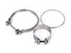 Assembled By ECS - 18328612537KT - Downpipe Installation Kit