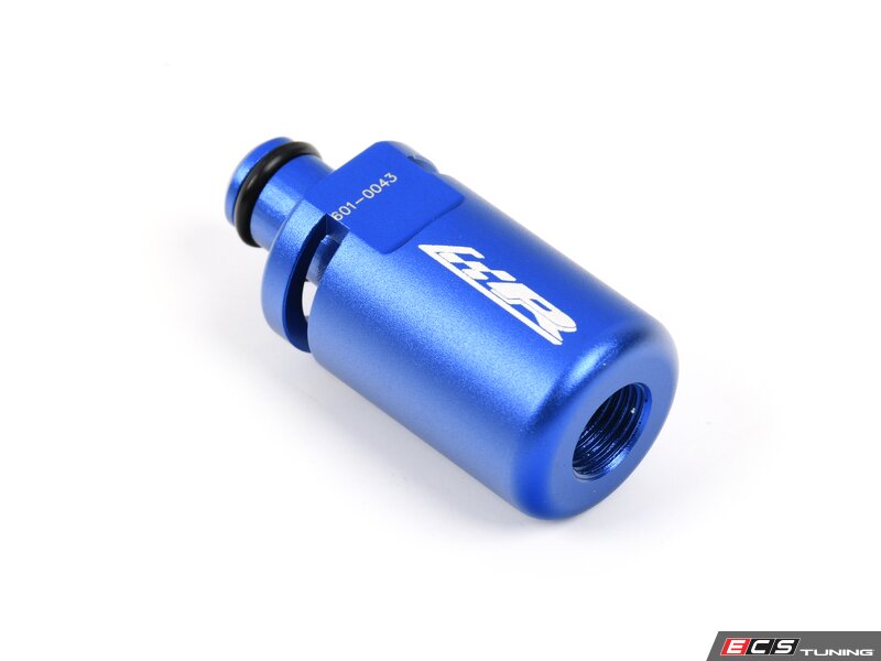 Precision Raceworks - 601-0043 - Intake Manifold Boost Tap Kit - Blue