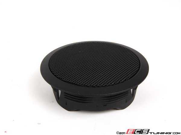 Genuine BMW - 65138362940 - Tweeter - Black (65-13-8-362-940)