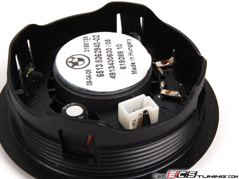 Genuine BMW - 65138362940 - Tweeter - Black (65-13-8-362-940)