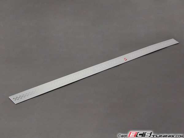 Genuine MINI - 51477406649 - Cooper S Logo Door Sill For Rocker Panel ...