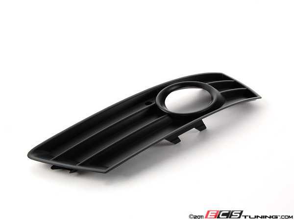 Genuine Volkswagen Audi - 3C8853666C9B9 - Fog light grille - right (3C8 ...
