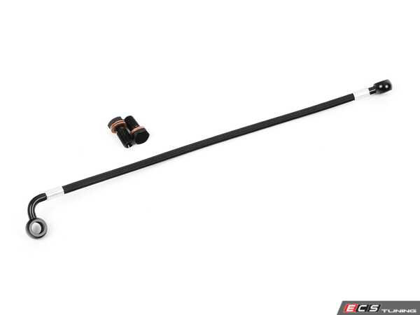 ECS - 057134LA01 - N14/N18 Stainless Steel Turbocharger Oil Supply Line ...