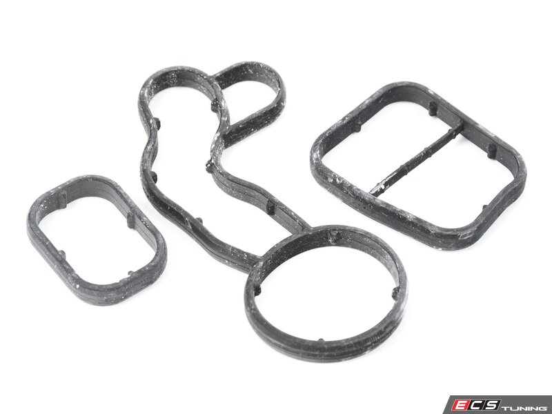 Genuine BMW - 11425B3A1A5 - Oil Filter Housing Gasket Set (11-42-5-B3A-1A5)