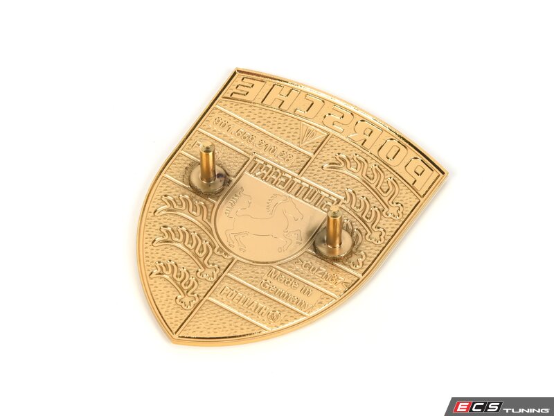 Genuine Porsche - 90155921028 - Hood Crest Full Color - Priced Each