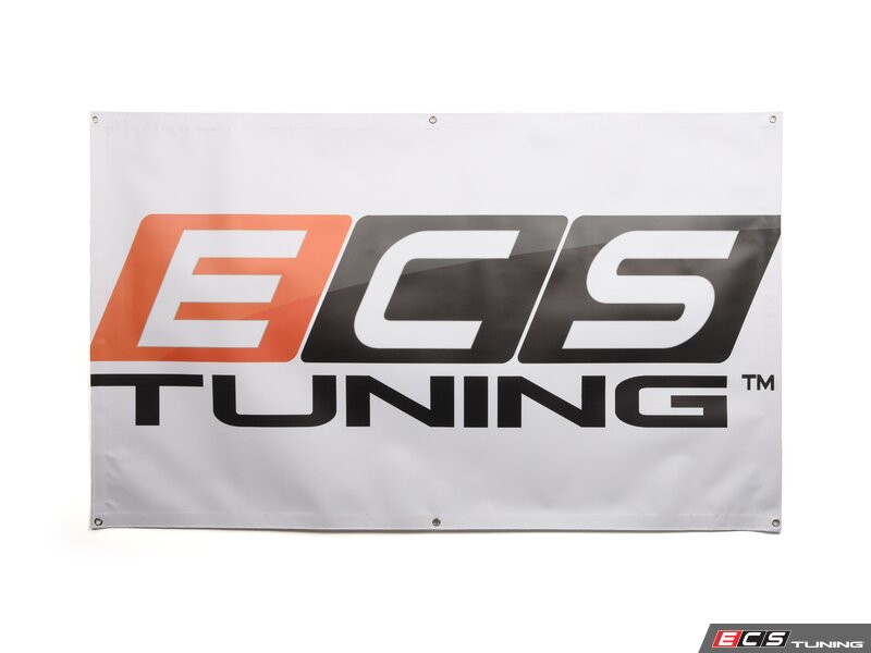 ECS - ecs2x5wban - ECS Tuning Banner - 3' X 5' - White