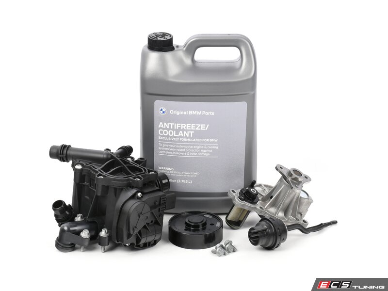 Assembled By ECS - 11518638026eKT - Water Pump & Thermostat Kit - B46 2.0L