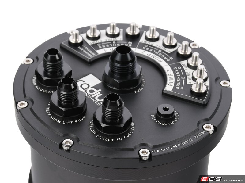 Radium Engineering - 20-1440 - Multi-Pump Fuel Surge Tank (MPFST)