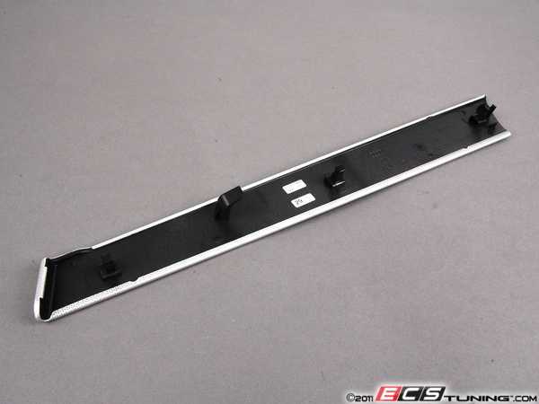 Genuine Volkswagen Audi - 8P4867409FQQ5 - Front Door Trim - Aluminum ...