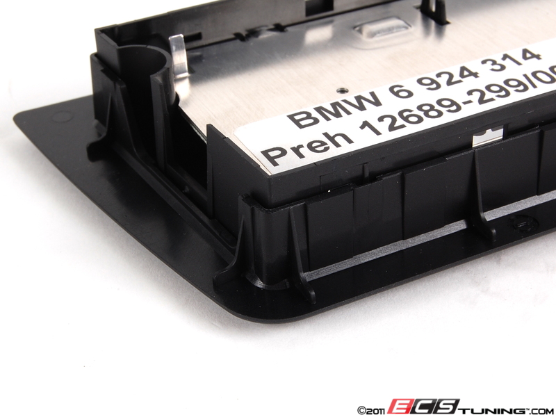 Genuine BMW - 64116924314 - HVAC Climate Control Caps (64-11-6-924-314)