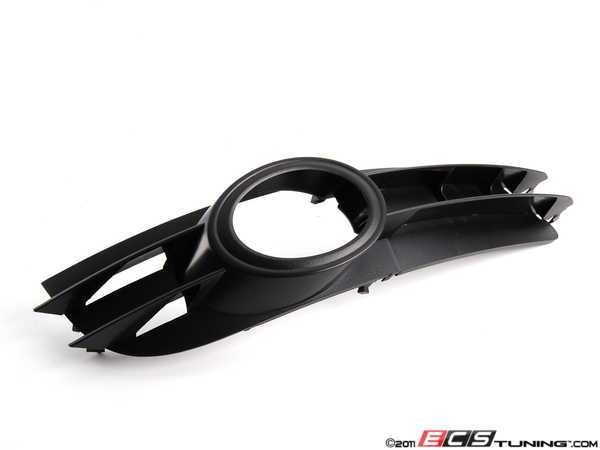 Genuine Volkswagen Audi - 4F0807682A01C - Fog Light Grille - Right (4F0 ...