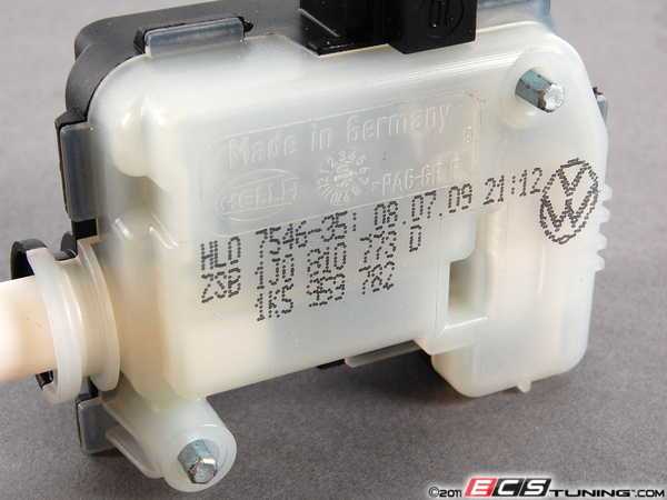 Genuine Volkswagen Audi - 1J0810773D - Fuel Door Actuator (1J0 810 773 D)
