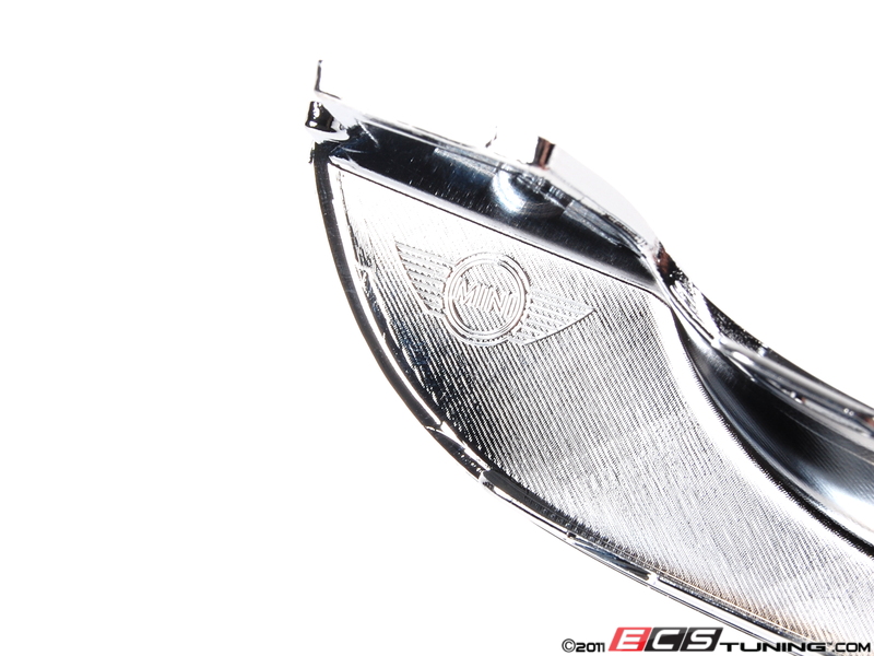 Genuine MINI - 51117195418 - Lower Grille Trim Section - Chrome (51-11 ...