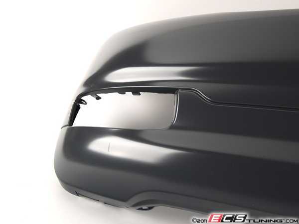 Genuine MINI - 51127201900 - Bumper Cover Full Section Rear Primed ...