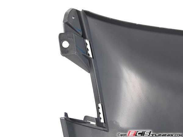 Genuine MINI - 51127201900 - Bumper Cover Full Section Rear Primed ...