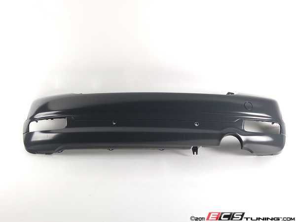 Genuine MINI - 51127201900 - Bumper Cover Full Section Rear Primed ...