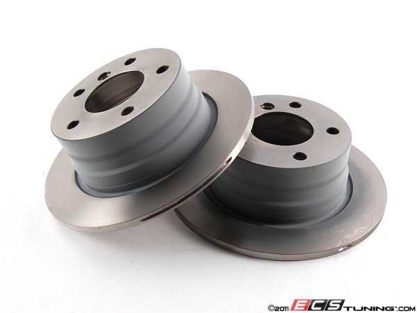 Genuine BMW - 34216794298 - Rear Brake Rotors - Pair (272x10) (34-21-6 ...