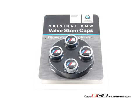 Genuine BMW - 36110421543 - ///M Valve Stem Cap - Set Of 4 (36-11-0-421 ...