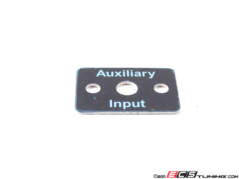 ECS News - Genuine BMW E46 3 Series Auxiliary Input Retrofit Kit
