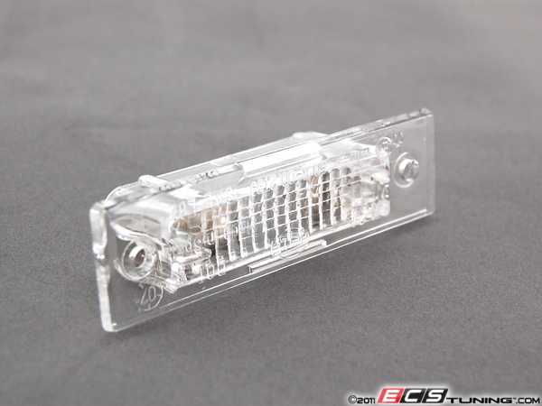 Genuine BMW - 63261372763 - License Plate Light Lens - Priced Each (63 ...
