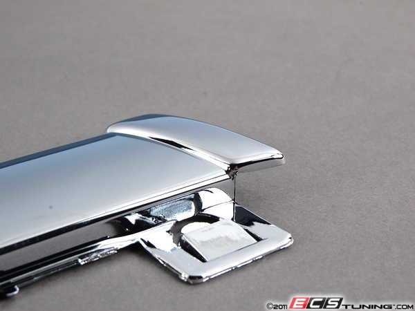 Genuine BMW - 51121908074 - Chrome Rear Bumper Trim - Center (51-12-1 ...