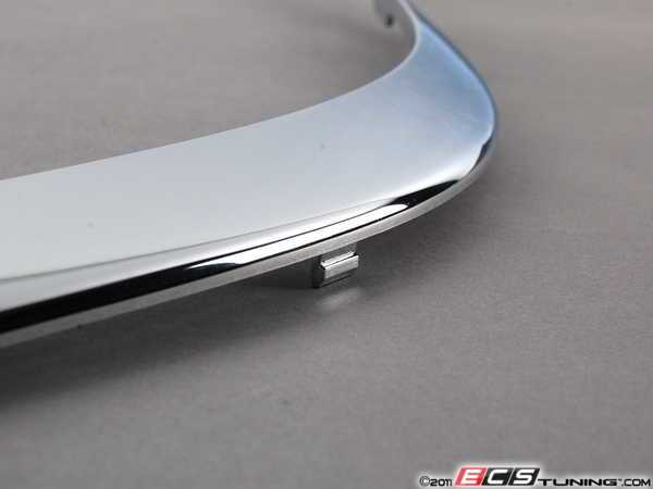 Genuine BMW - 51118125437 - E38 Chrome Bumper Trim - Left (51-11-8-125-437)