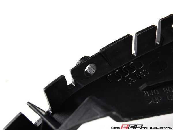 Genuine Volkswagen Audi - 8J0807453B - Rear Bumper Cover Guide - Left ...