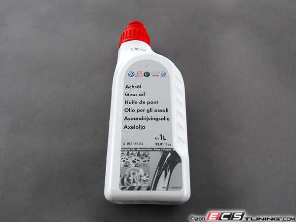 Genuine Volkswagen Audi - G055145A2 - Gear Oil - 1 Liter (G 055 145 A2)