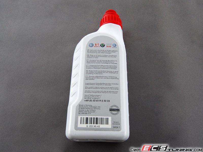 Genuine Volkswagen Audi - G055145A2 - Gear Oil - 1 Liter (G 055 145 A2)