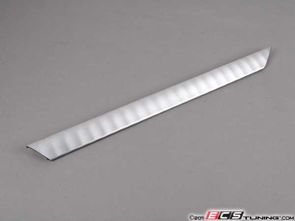 Genuine BMW - 51457047158 - Aluminum Rear Door Trim - Right (51-45-7 ...