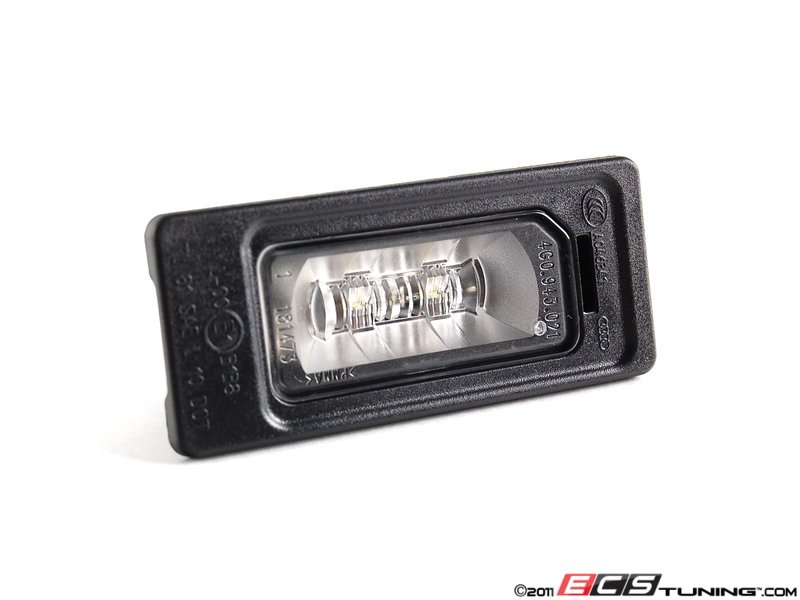 Genuine Volkswagen Audi - 4G0943021A - LED License Plate Light Assembly ...