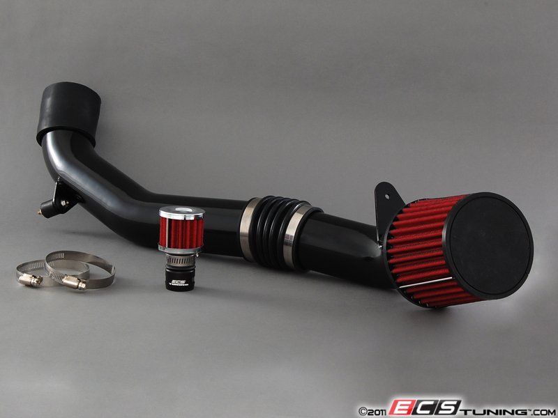 ECS - ECSCAKBLK12V - XAS Cold Air Intake System - Black
