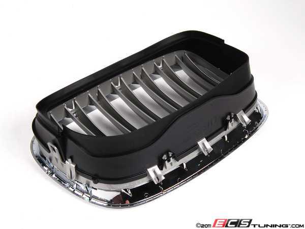 Genuine BMW - 51137185223 - Front Grill - Left - Titan (51-13-7-185-223)