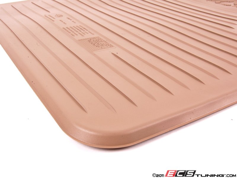 Genuine BMW - 51470427560 - Rear Rubber Floor Mats - Beige - (NO LONGER ...